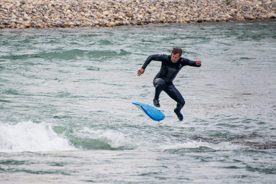 River Surfing in Calgary and Kananaskis