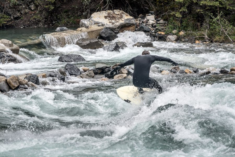River Surfing in Calgary and Kananaskis